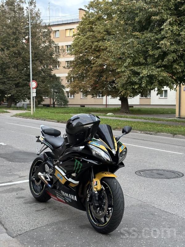 Yamaha R6 2006 Rīga, ar dzinēja tilpumu 0.60 L un nobraukumu 0 tūkst. km par 4999 €, foto 1 vietnē AUTOMOTO.COM.LV