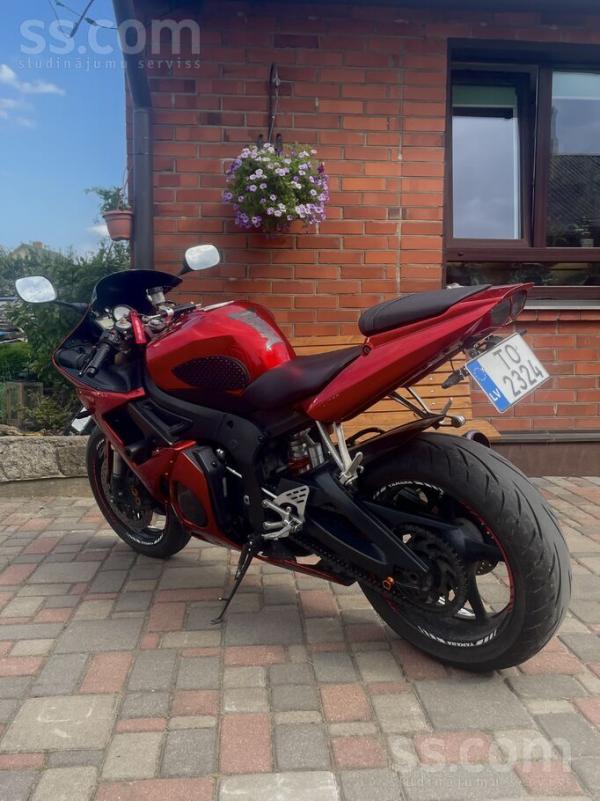 Yamaha R6 2006 Jēkabpils, ar dzinēja tilpumu 0.60 L un nobraukumu 0 tūkst. km par 3650 €, foto 7 vietnē AUTOMOTO.COM.LV