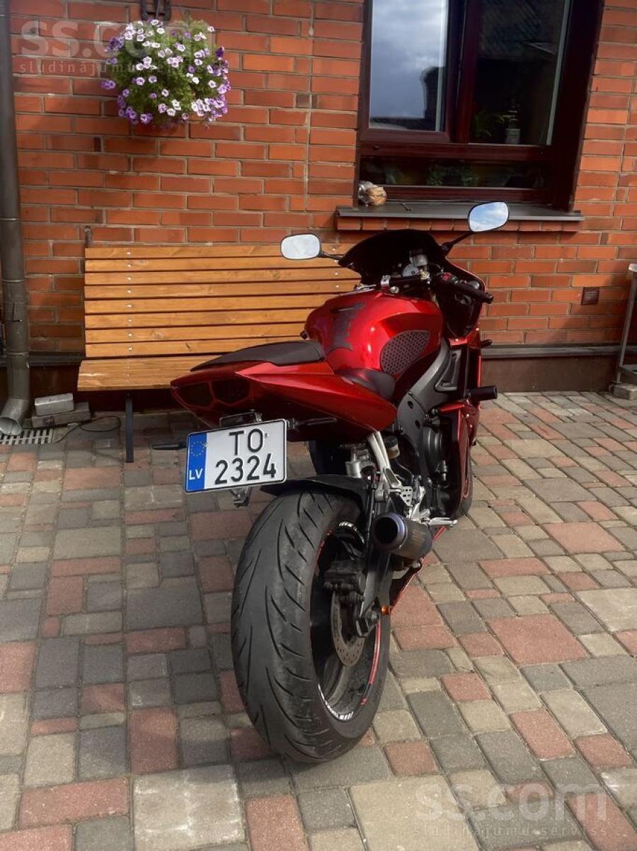 Yamaha R6 2006 Jēkabpils, ar dzinēja tilpumu 0.60 L un nobraukumu 0 tūkst. km par 3650 €, foto 5 vietnē AUTOMOTO.COM.LV