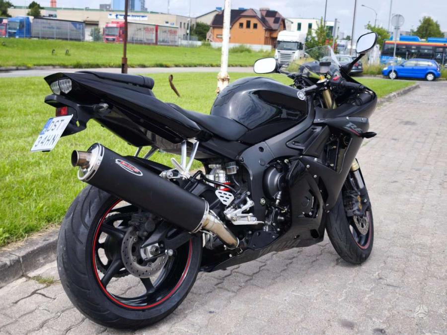 Yamaha R6 2006 in Klaipeda, with an engine capacity of 0.60 L and mileage of 50 thousand km for 4100 €, photo 6 on AUTOMOTO.COM.LV
