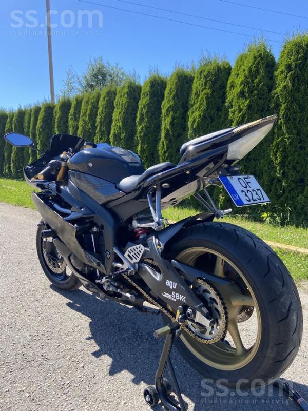 Yamaha R6 2007 Bauska, ar dzinēja tilpumu 0.60 L un nobraukumu 0 tūkst. km par 4350 €, foto 5 vietnē AUTOMOTO.COM.LV