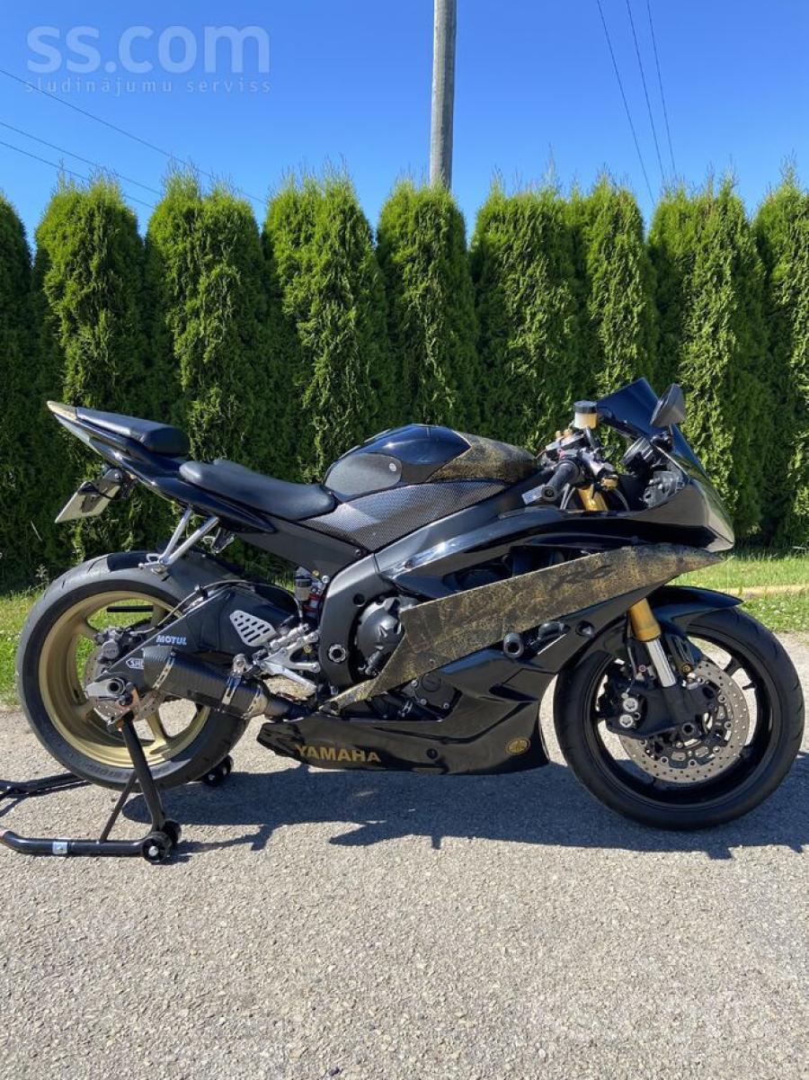 Ямаха R6 2007 в Бауска, объемом двигателя 0.60 л и пробегом 0 тыс. км за 4350 €, фото 3 на AUTOMOTO.COM.LV