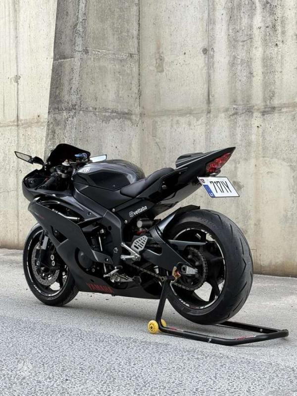 Yamaha R6 2008 Klaipėda, ar dzinēja tilpumu 0.60 L un nobraukumu 27 tūkst. km par 6300 €, foto 4 vietnē AUTOMOTO.COM.LV