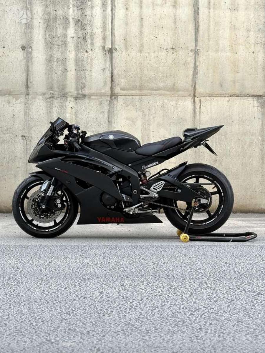 Yamaha R6 2008 Klaipėda, ar dzinēja tilpumu 0.60 L un nobraukumu 27 tūkst. km par 6300 €, foto 6 vietnē AUTOMOTO.COM.LV