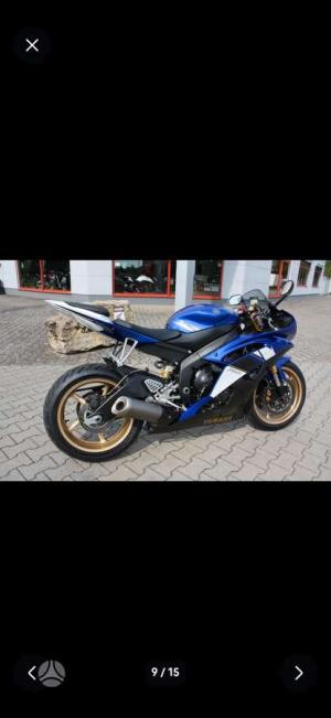 Yamaha R6 2008 in Ukmerge, with an engine capacity of 0.60 L and mileage of 48 thousand km for 7200 €, photo 6 on AUTOMOTO.COM.LV