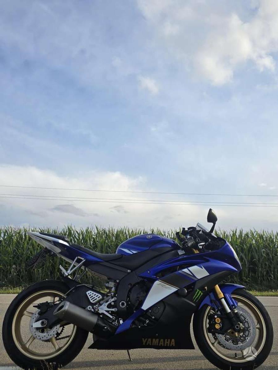 Yamaha R6 2008 in Ukmerge, with an engine capacity of 0.60 L and mileage of 48 thousand km for 7200 €, photo 13 on AUTOMOTO.COM.LV