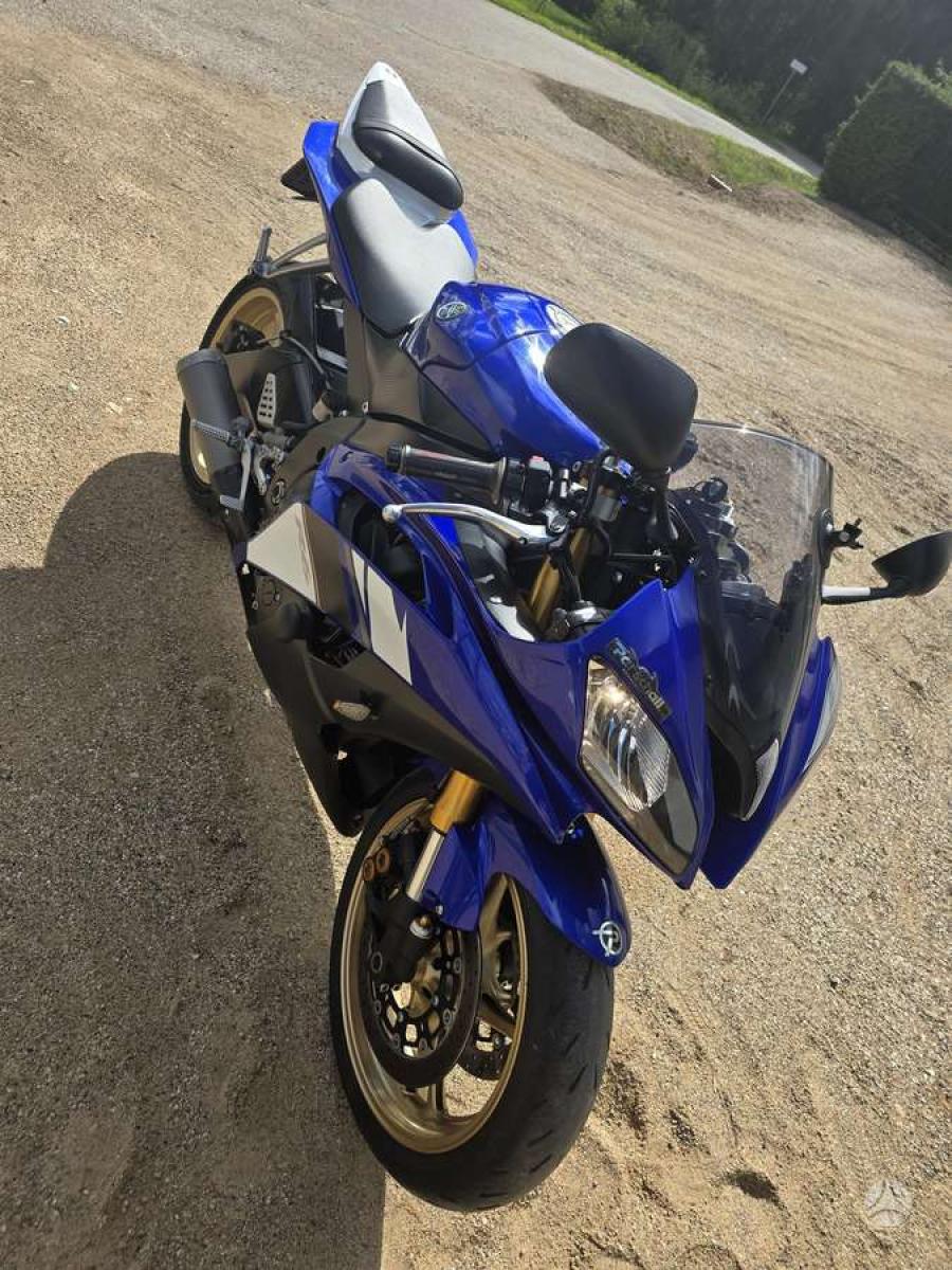 Yamaha R6 2008 in Ukmerge, with an engine capacity of 0.60 L and mileage of 48 thousand km for 7200 €, photo 17 on AUTOMOTO.COM.LV