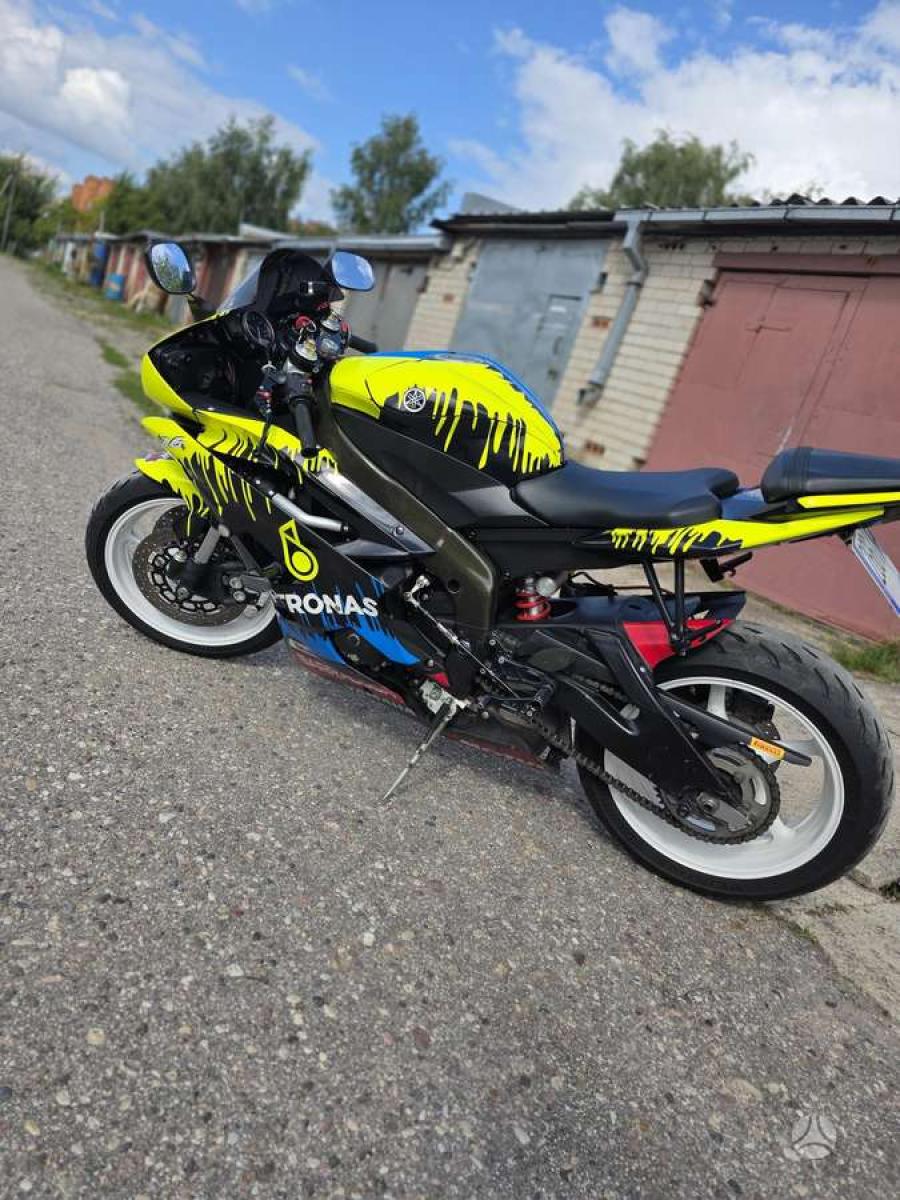 Ямаха R6 2010 в Паневежис, объемом двигателя 0.60 л и пробегом 58 тыс. км за 5350 €, фото 1 на AUTOMOTO.COM.LV