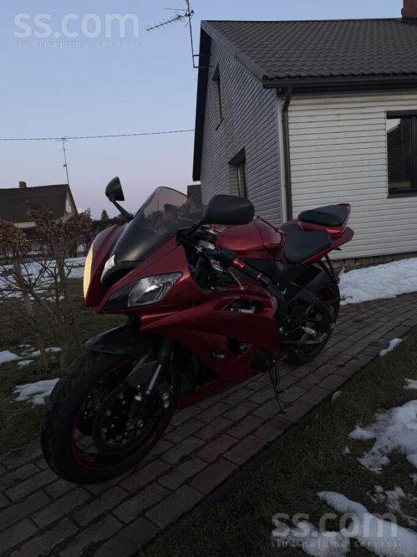 Yamaha R6 2014 Jelgava, ar dzinēja tilpumu 0.60 L un nobraukumu 0 tūkst. km par 6900 €, foto 1 vietnē AUTOMOTO.COM.LV