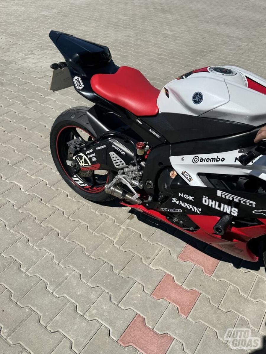 Yamaha R6 2016 in Kaunas, with an engine capacity of 0.00 L and mileage of 0 thousand km for 5000 €, photo 13 on AUTOMOTO.COM.LV