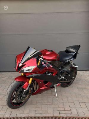 Red Yamaha R6 2007 in Alytus, with an engine capacity of 0.60 L and mileage of 38 thousand km for 5300 €, photo 6 on AUTOMOTO.COM.LV