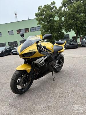Yellow Yamaha R6 2004 in Alytus, with an engine capacity of 0.60 L and mileage of 26 thousand km for 3150 €, photo  on AUTOMOTO.COM.LV