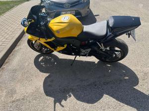Yellow Yamaha R6 2007 in Vilnius, with an engine capacity of 0.60 L and mileage of 39 thousand km for 4150 €, photo  on AUTOMOTO.COM.LV