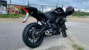 Black Yamaha R7 2023 in Klaipeda, with an engine capacity of 0.69 L and mileage of 16 thousand km for 8000 €, photo  on AUTOMOTO.COM.LV