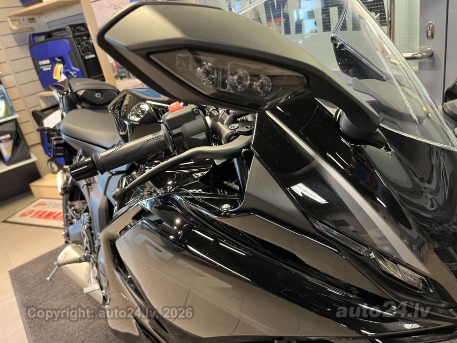 Black Yamaha R7 2026 in Tallinn, with an engine capacity of 0.69 L and mileage of 0 thousand km for 9990 €, photo 10 on AUTOMOTO.COM.LV
