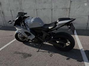 Grey Yamaha R7 2022 in Vilnius, with an engine capacity of 0.69 L and mileage of 12 thousand km for 7700 €, photo 8 on AUTOMOTO.COM.LV