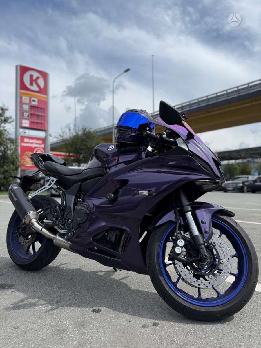 Violets Yamaha R7 2023 Klaipėda, ar dzinēja tilpumu 0.69 L un nobraukumu 12 tūkst. km par 8000 €, foto 1 vietnē AUTOMOTO.COM.LV