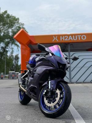 Violets Yamaha R7 2023 Klaipėda, ar dzinēja tilpumu 0.69 L un nobraukumu 12 tūkst. km par 8000 €, foto 3 vietnē AUTOMOTO.COM.LV