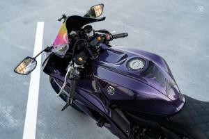 Violets Yamaha R7 2023 Klaipėda, ar dzinēja tilpumu 0.69 L un nobraukumu 8 tūkst. km par 8200 €, foto 6 vietnē AUTOMOTO.COM.LV