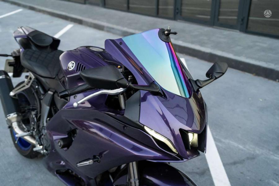 Violets Yamaha R7 2023 Klaipėda, ar dzinēja tilpumu 0.69 L un nobraukumu 8 tūkst. km par 8200 €, foto 8 vietnē AUTOMOTO.COM.LV