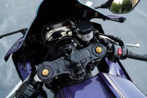 Violets Yamaha R7 2023 Klaipėda, ar dzinēja tilpumu 0.69 L un nobraukumu 8 tūkst. km par 8200 €, foto 14 vietnē AUTOMOTO.COM.LV
