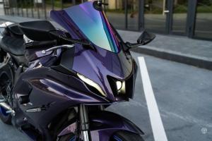 Violets Yamaha R7 2023 Klaipėda, ar dzinēja tilpumu 0.69 L un nobraukumu 8 tūkst. km par 8200 €, foto 15 vietnē AUTOMOTO.COM.LV