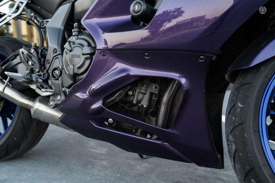 Violets Yamaha R7 2023 Klaipėda, ar dzinēja tilpumu 0.69 L un nobraukumu 8 tūkst. km par 8200 €, foto 19 vietnē AUTOMOTO.COM.LV