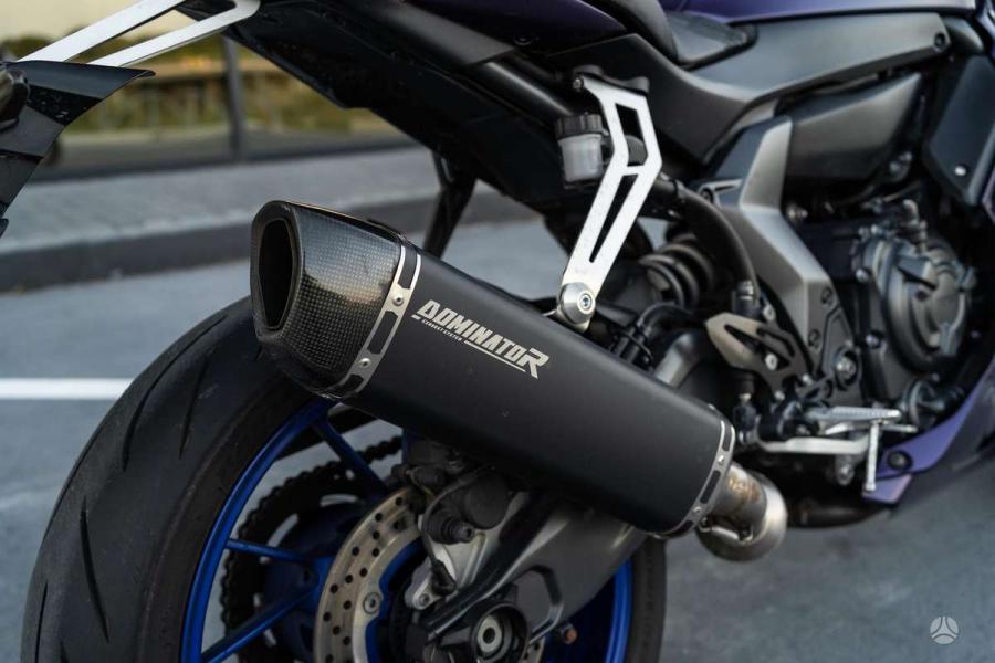 Violets Yamaha R7 2023 Klaipėda, ar dzinēja tilpumu 0.69 L un nobraukumu 8 tūkst. km par 8200 €, foto 21 vietnē AUTOMOTO.COM.LV