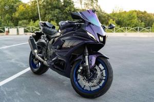 Violets Yamaha R7 2023 Klaipėda, ar dzinēja tilpumu 0.69 L un nobraukumu 8 tūkst. km par 8200 €, foto 22 vietnē AUTOMOTO.COM.LV