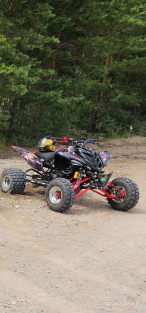 Black Yamaha Raptor 2008 in Klaipeda, with an engine capacity of 0.70 L and mileage of 100 thousand km for 8500 €, photo 6 on AUTOMOTO.COM.LV