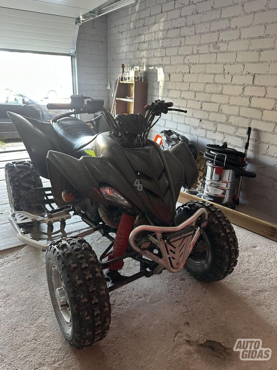Black Yamaha Raptor 2008 in Vilnius, with an engine capacity of 0.00 L and mileage of 5 thousand km for 2150 €, photo 3 on AUTOMOTO.COM.LV