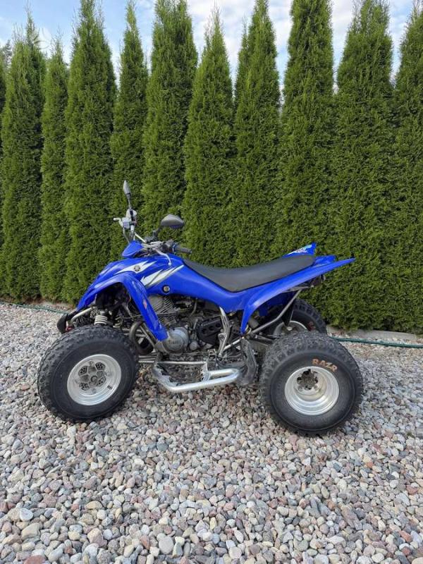 Blue Yamaha Raptor 2006 in Vilnius, with an engine capacity of 0.35 L and mileage of 7 thousand km for 2800 €, photo 1 on AUTOMOTO.COM.LV