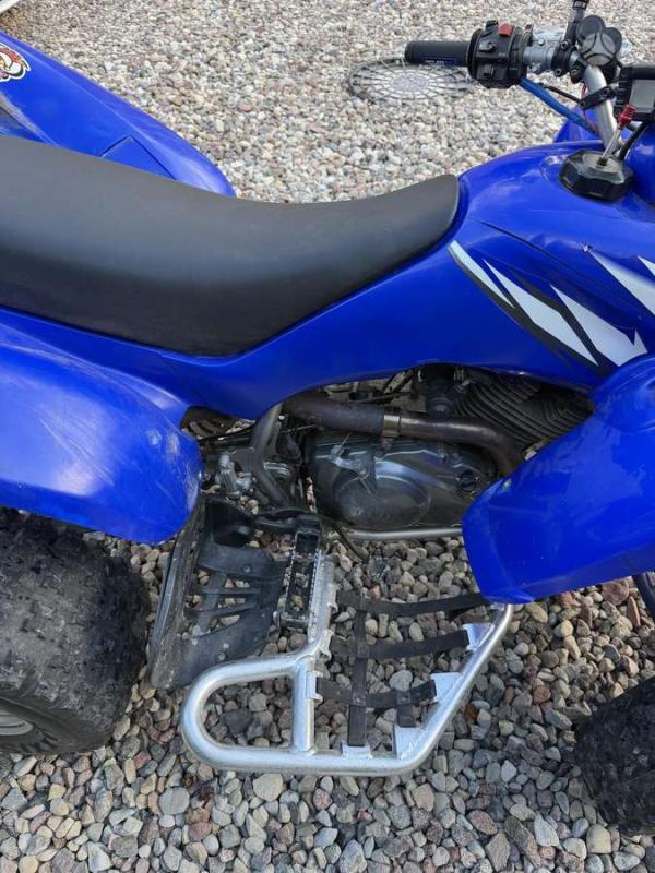 Blue Yamaha Raptor 2006 in Vilnius, with an engine capacity of 0.35 L and mileage of 7 thousand km for 2800 €, photo 6 on AUTOMOTO.COM.LV