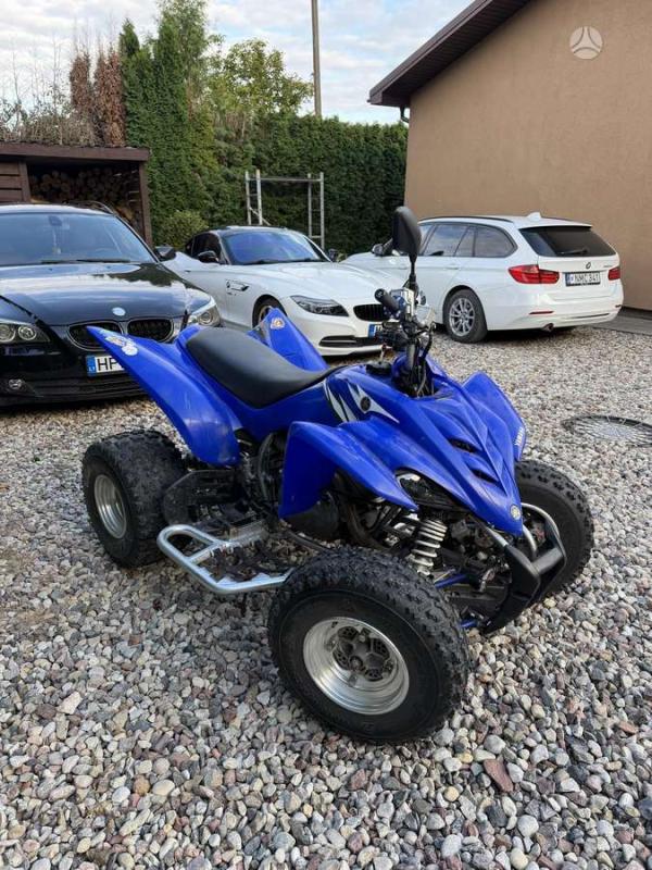 Blue Yamaha Raptor 2006 in Vilnius, with an engine capacity of 0.35 L and mileage of 7 thousand km for 2800 €, photo 7 on AUTOMOTO.COM.LV