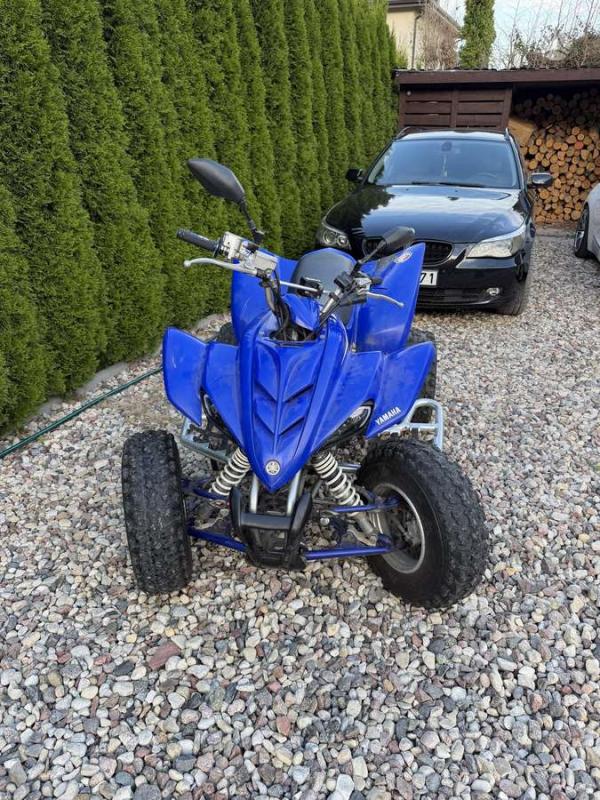 Blue Yamaha Raptor 2006 in Vilnius, with an engine capacity of 0.35 L and mileage of 7 thousand km for 2800 €, photo 8 on AUTOMOTO.COM.LV