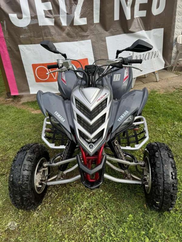 Серый Ямаха Raptor 2008 в Рокишкис, объемом двигателя 0.70 л и пробегом 7 тыс. км за 4650 €, фото 2 на AUTOMOTO.COM.LV