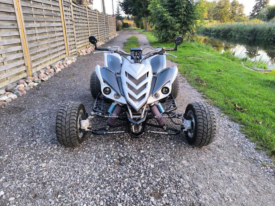 Yamaha Raptor 2006 Marijampole, ar dzinēja tilpumu 0.70 L un nobraukumu 5 tūkst. km par 5999 €, foto 1 vietnē AUTOMOTO.COM.LV