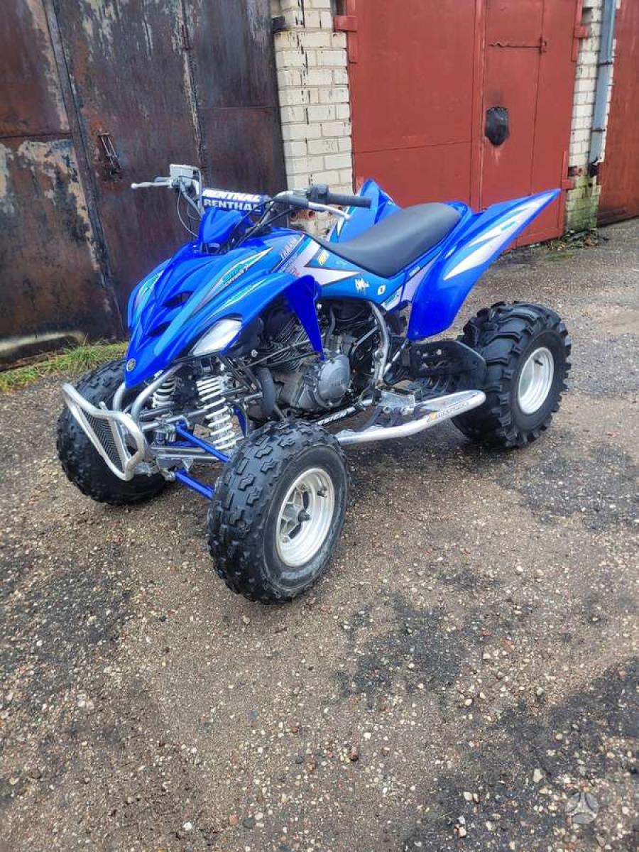 Yamaha Raptor 2007 Alīta, ar dzinēja tilpumu 0.35 L un nobraukumu 1000 tūkst. km par 2000 €, foto 1 vietnē AUTOMOTO.COM.LV