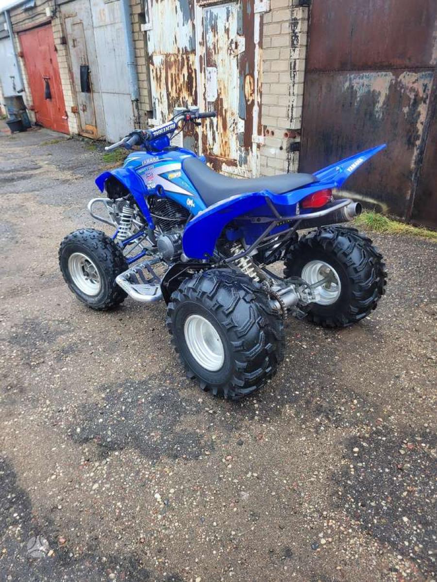 Yamaha Raptor 2007 Alīta, ar dzinēja tilpumu 0.35 L un nobraukumu 1000 tūkst. km par 2000 €, foto 5 vietnē AUTOMOTO.COM.LV