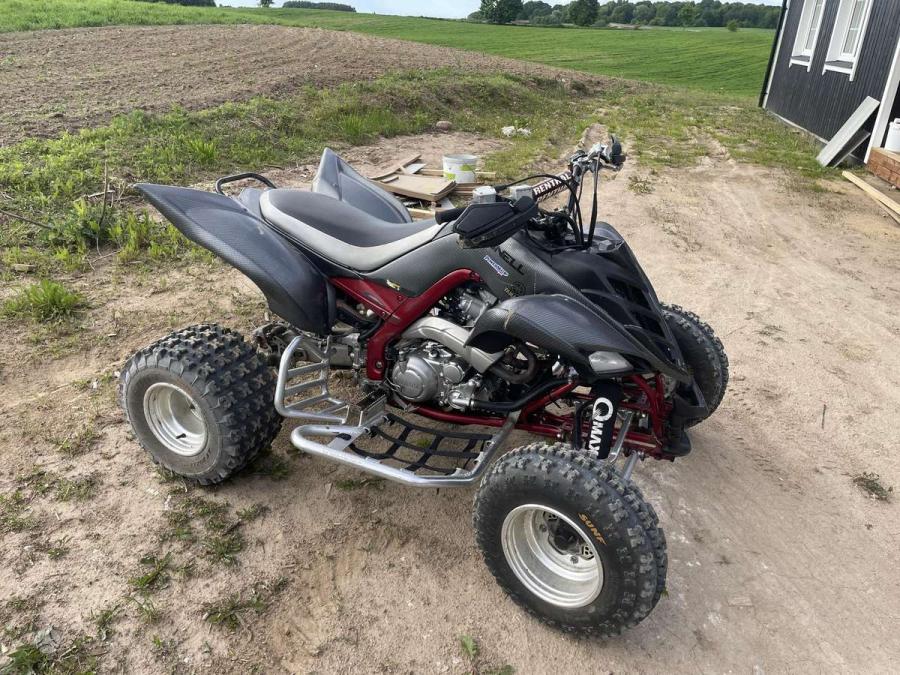 Yamaha Raptor 2007 Alīta, ar dzinēja tilpumu 0.70 L un nobraukumu 1000 tūkst. km par 3950 €, foto 4 vietnē AUTOMOTO.COM.LV