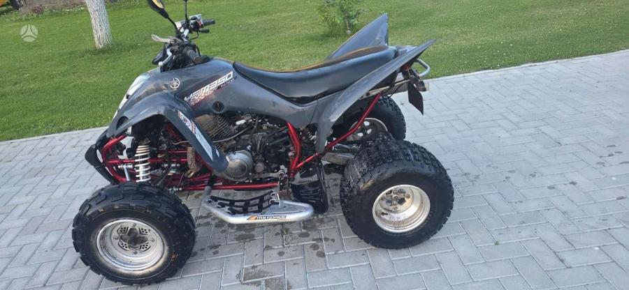 Yamaha Raptor 2007 Anykščiai, ar dzinēja tilpumu 0.35 L un nobraukumu 9 tūkst. km par 2000 €, foto 5 vietnē AUTOMOTO.COM.LV