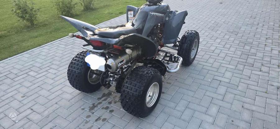 Yamaha Raptor 2007 Anykščiai, ar dzinēja tilpumu 0.35 L un nobraukumu 9 tūkst. km par 2000 €, foto 9 vietnē AUTOMOTO.COM.LV