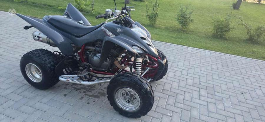 Yamaha Raptor 2007 Anykščiai, ar dzinēja tilpumu 0.35 L un nobraukumu 9 tūkst. km par 2000 €, foto 15 vietnē AUTOMOTO.COM.LV