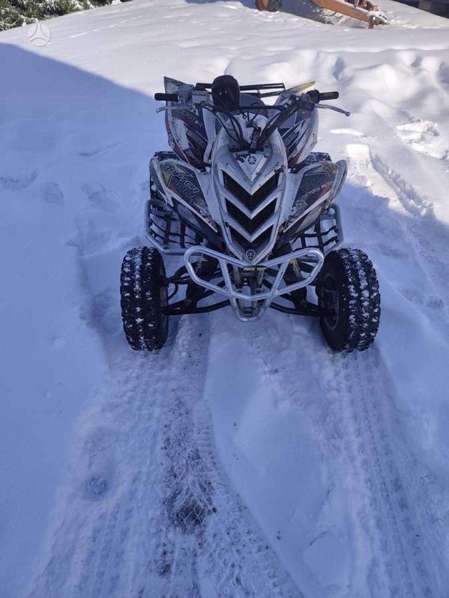 Yamaha Raptor 2008 Jonava, ar dzinēja tilpumu 0.70 L un nobraukumu 5 tūkst. km par 5800 €, foto 1 vietnē AUTOMOTO.COM.LV