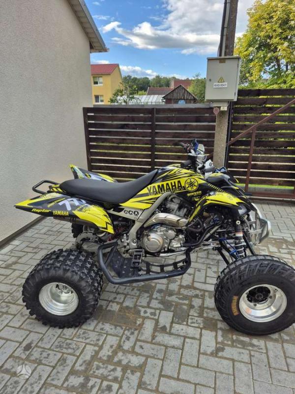Yamaha Raptor 2008 Mažeikiai, ar dzinēja tilpumu 0.70 L un nobraukumu 1 tūkst. km par 5900 €, foto 3 vietnē AUTOMOTO.COM.LV