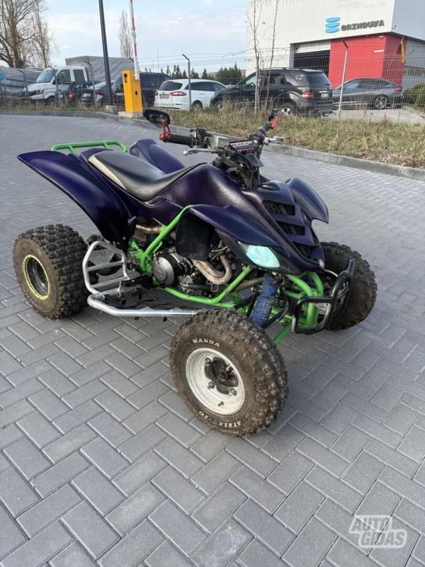 Violet Yamaha Raptor 2006 in Alytus, with an engine capacity of 0.00 L and mileage of 0 thousand km for 3950 €, photo 4 on AUTOMOTO.COM.LV