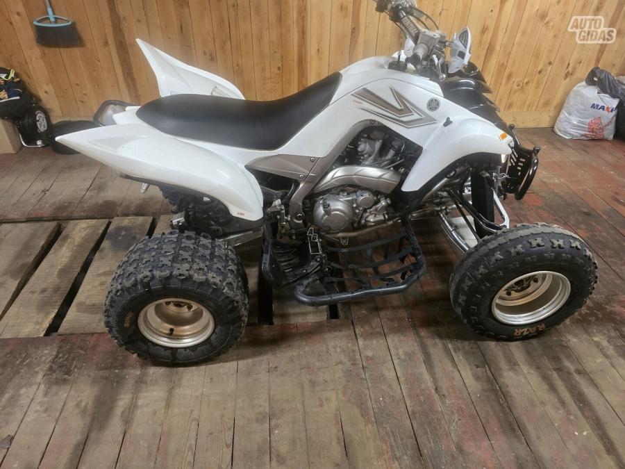 Белый Ямаха Raptor 2006 в Купишкис, объемом двигателя 0.70 л и пробегом 0 тыс. км за 5500 €, фото 5 на AUTOMOTO.COM.LV