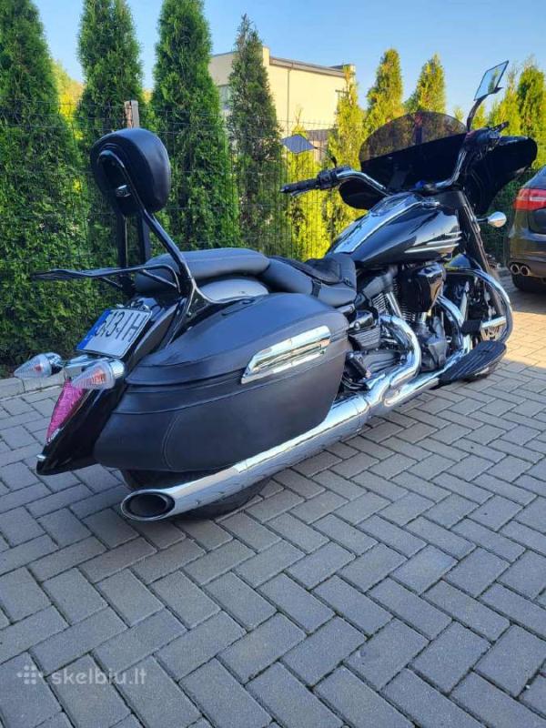 Black Yamaha Stratoliner 2008 in Kaunas, with an engine capacity of 1.90 L and mileage of 18 thousand km for 8888 €, photo 3 on AUTOMOTO.COM.LV