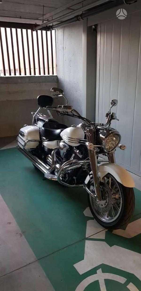 White Yamaha Stratoliner 2006 in Vilnius, with an engine capacity of 1.90 L and mileage of 54 thousand km for 7700 €, photo 7 on AUTOMOTO.COM.LV