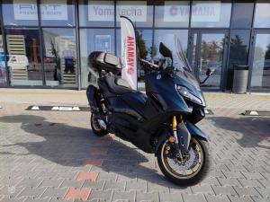 Green Yamaha T Max 2022 in Klaipeda, with an engine capacity of 0.56 L and mileage of 1 thousand km for 12500 €, photo  on AUTOMOTO.COM.LV